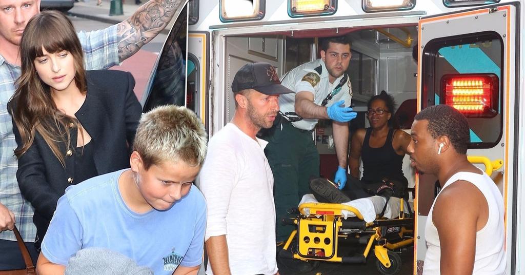 Chris Martin & Dakota Johnson Involved In NYC Car Accident