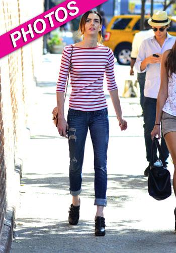 Super Skinny Ali Lohan Out And About In New York City