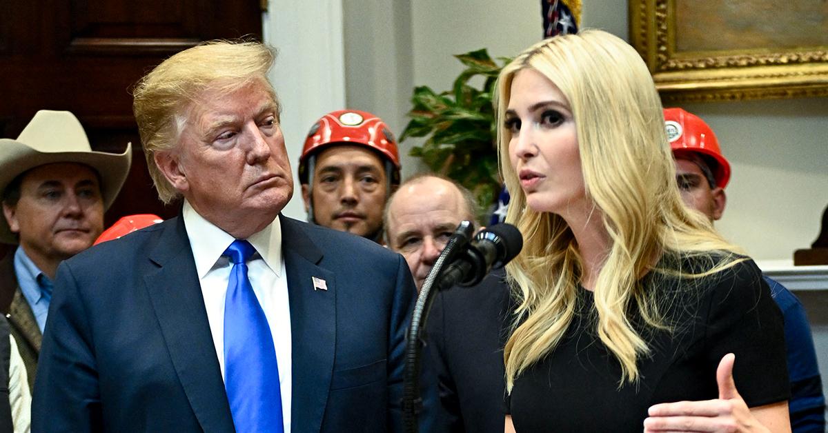 Ivanka Trump Secretly Visits Daddy Donald Before Arraignment