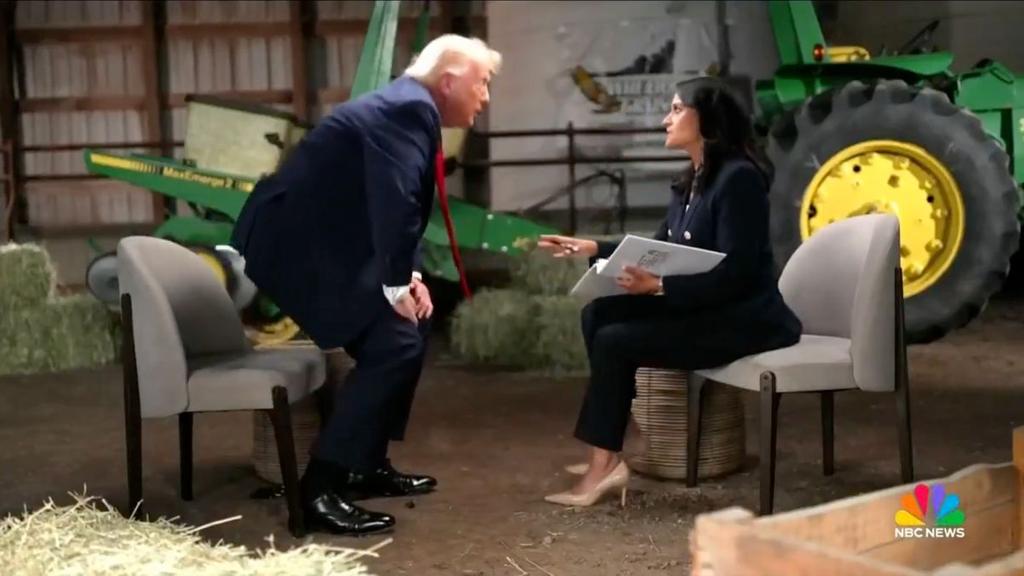 Donald Trump Storms Out Of NBC Interview