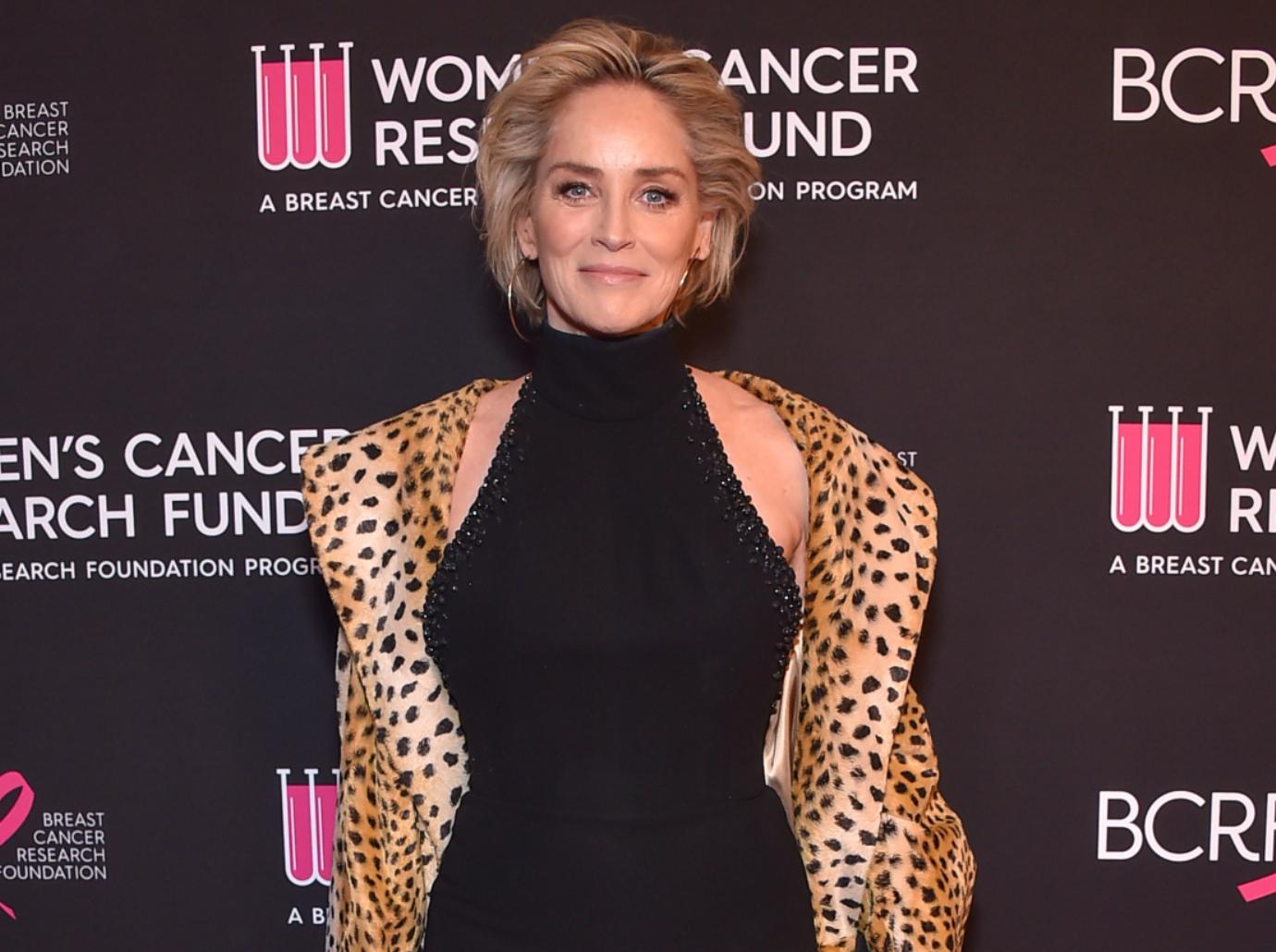 63-Year-Old Sharon Stone Dating 25-Year-Old Rapper RMR
