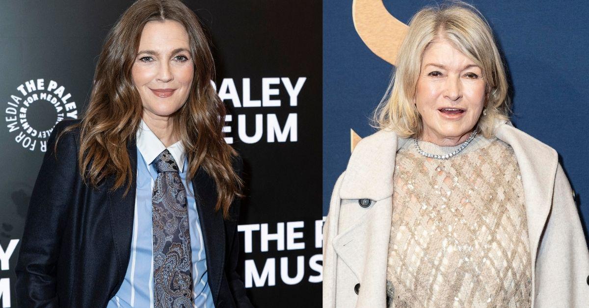 Drew Barrymore Branded 'Cringe Queen' Over Martha Chat