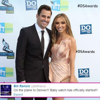 Bill Rancic: 'Baby Watch Has Officially Started!!'