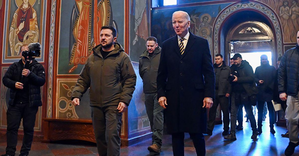 Vladimir Putin Places Nuke Triad 'On Highest Alert' As Biden Visits Ukraine
