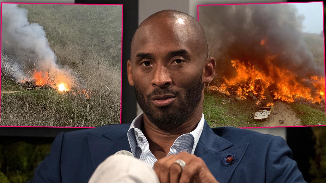 Terrifying Photos: Kobe Bryant’s Fiery Helicopter Crash Scene