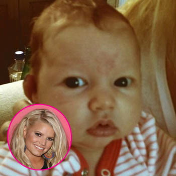 Oh Baby! Jessica Simpson Shows Off Her Red Headed Cutie