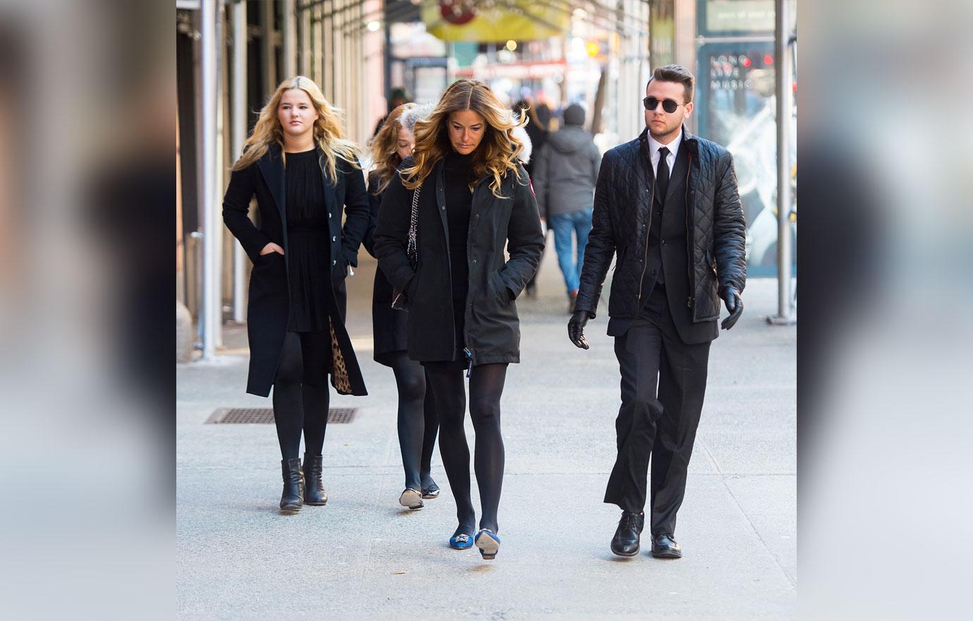 Jill's Hubby Bobby Zarin Funeral Arrivals: Bethenny & 'RHONY' Crew