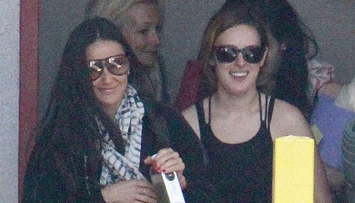 Mother & Child Reunion! Rumer Willis And Demi Moore Photographed ...