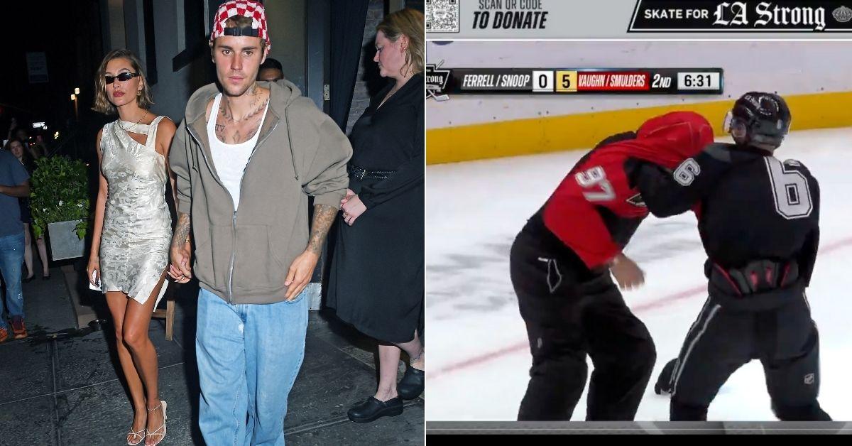 Justin Bieber Stuns Fans by BRAWLING With Former NHL Star During Match