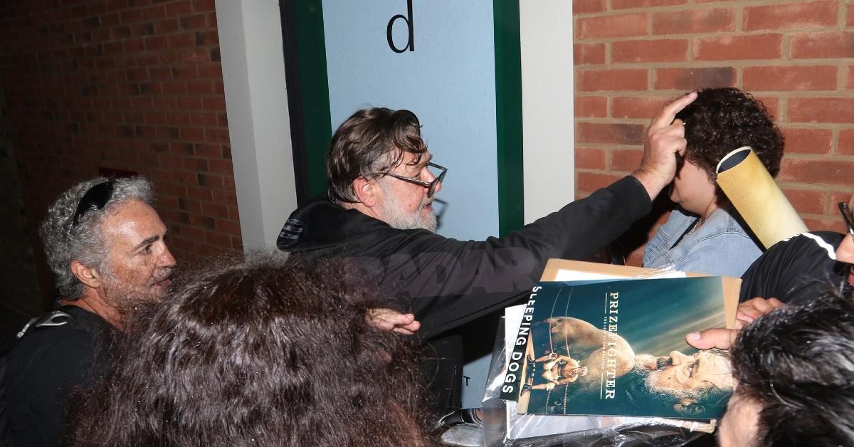 EXCLUSIVE VIDEO: Russell Crowe Forced To Flee Fight Between Team, Fans