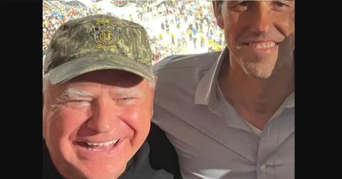 Tim Walz Criticized For Wearing Hat Bearing US Army Special Forces Crest