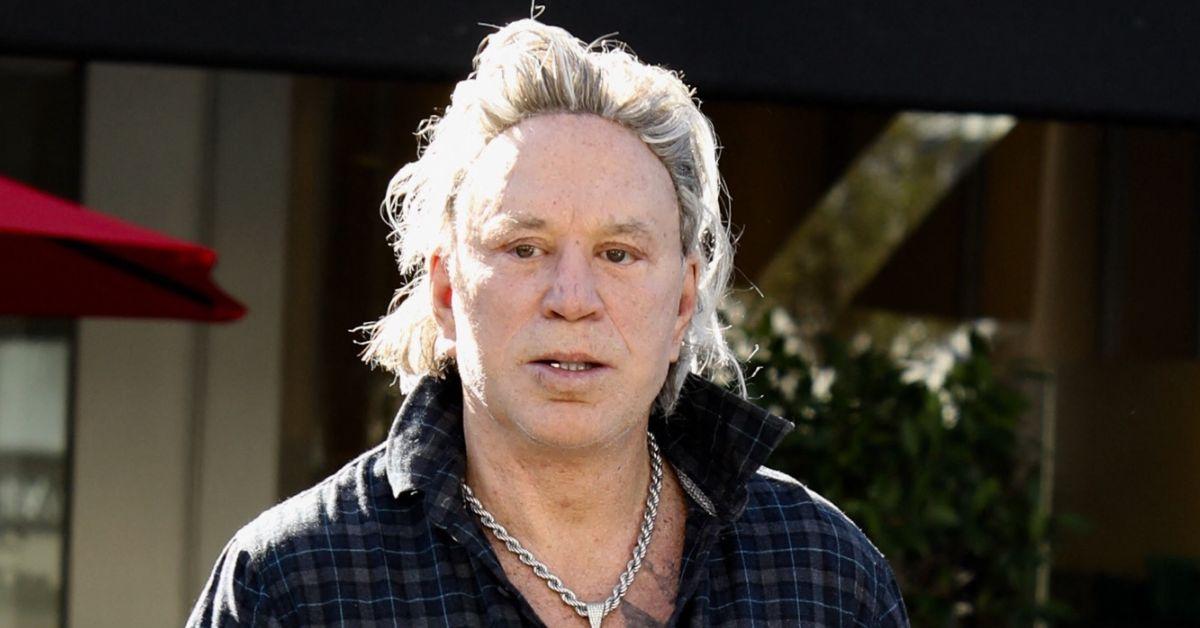 Micky Rourke Admits 'My Career Is In The Toilet — And It's My Fault'