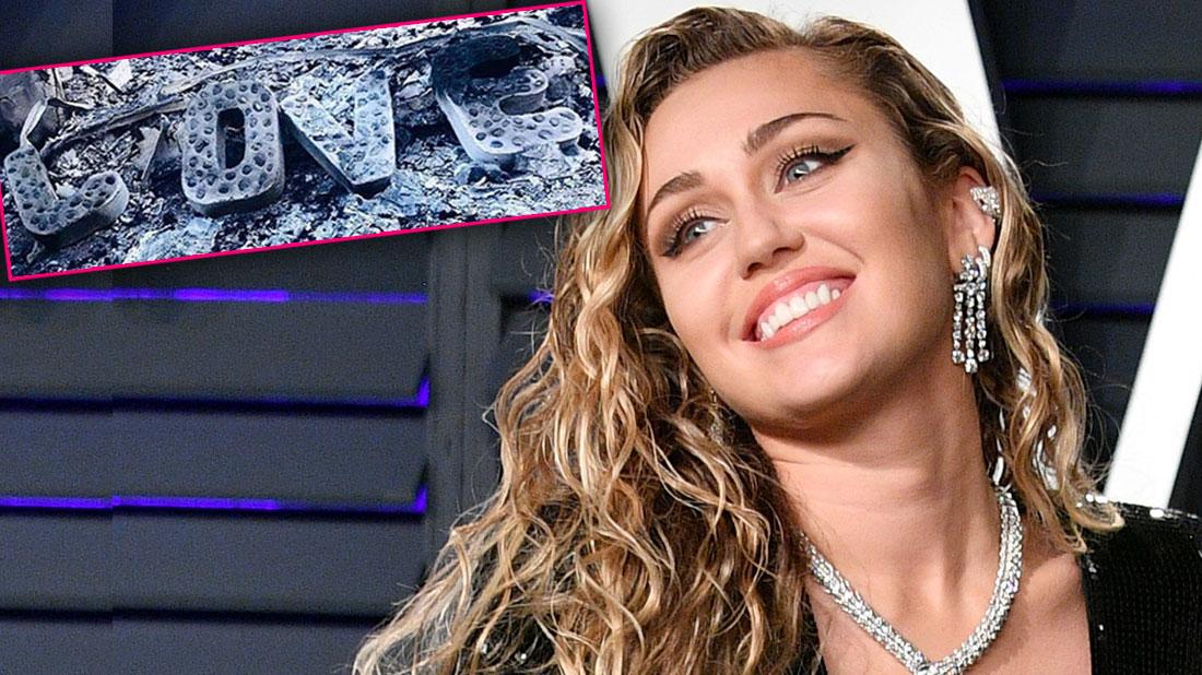 Miley Cyrus Files Papers To Rebuild Burnt-Down Malibu Home