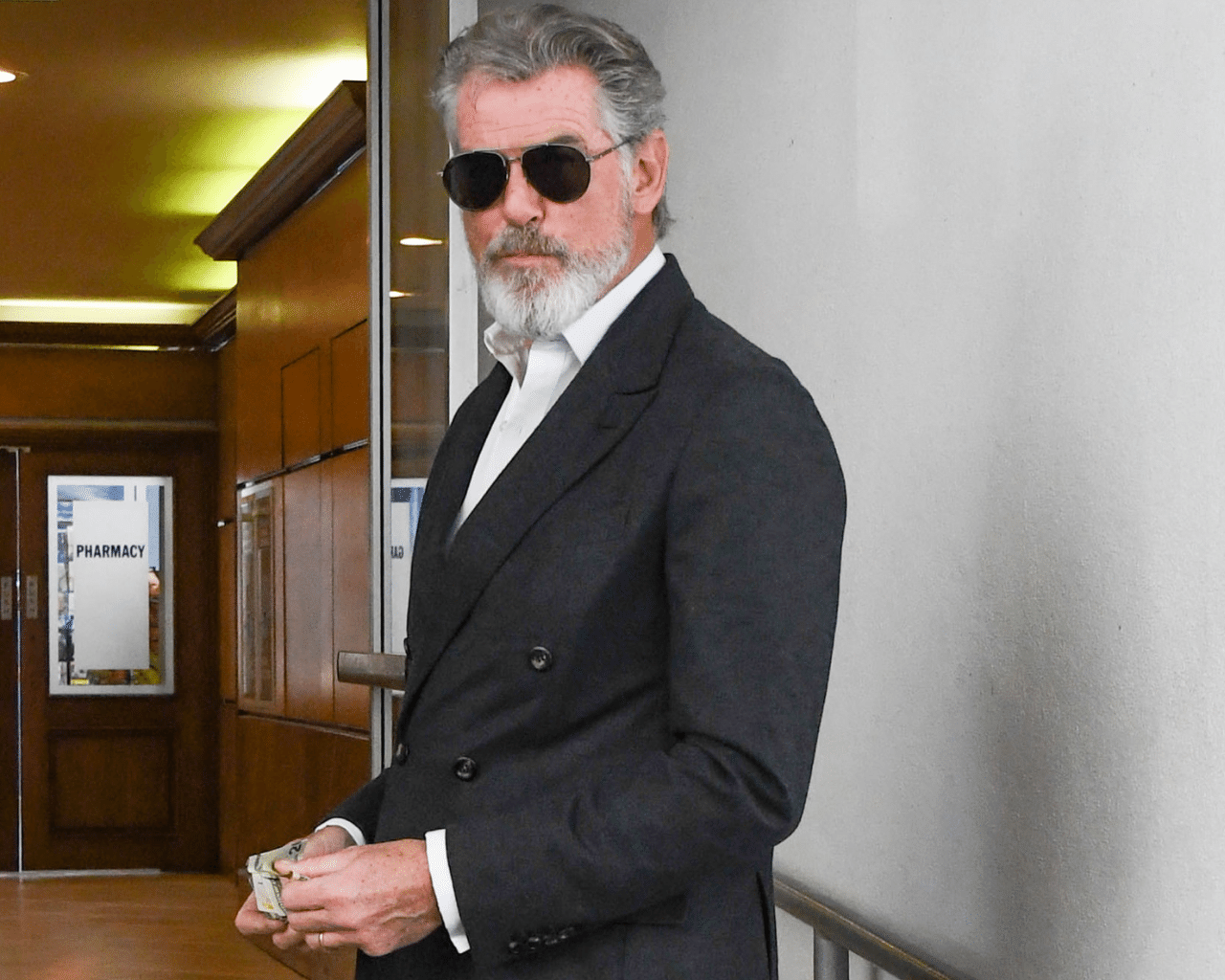 Pierce Bronsan Filed Restraining Order Against Alleged Stalker