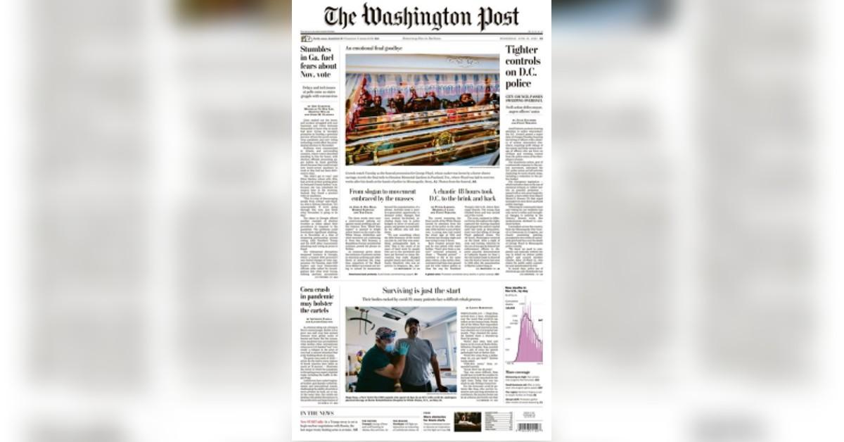 Washington Post in Turmoil as Staff Revolt After Editor's Shocking and ...