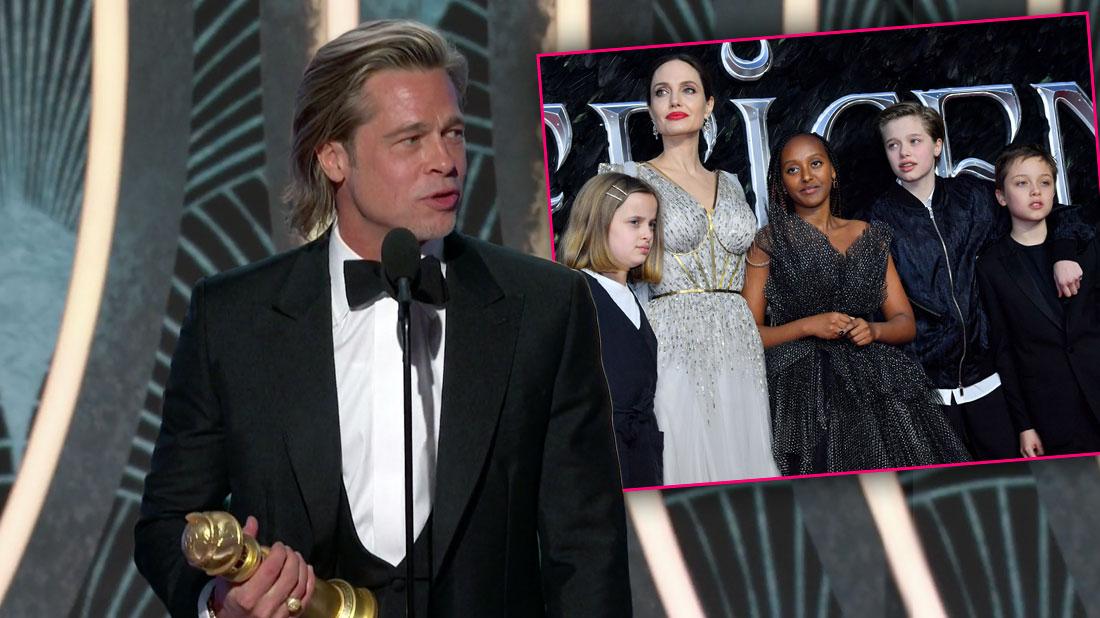 Brad Pitt Snubs Kids In 2020 Golden Globes Speech