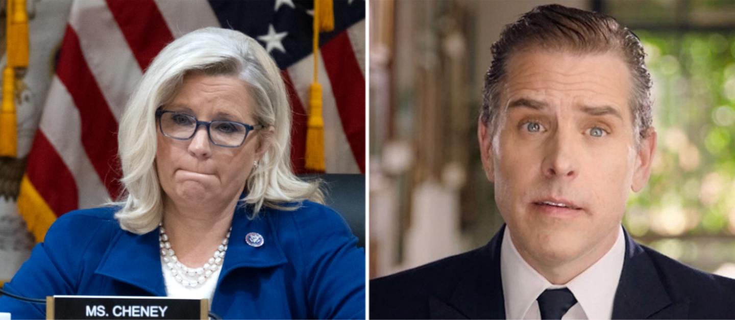 Liz Cheney's Husband Works For Firm Representing Hunter Biden