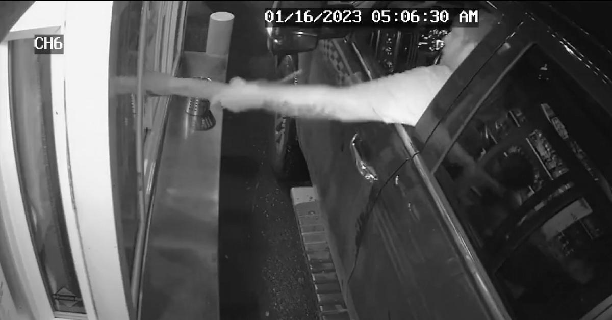 Drive-Thru Narrowly Escapes Abduction By Customer Caught On Camera