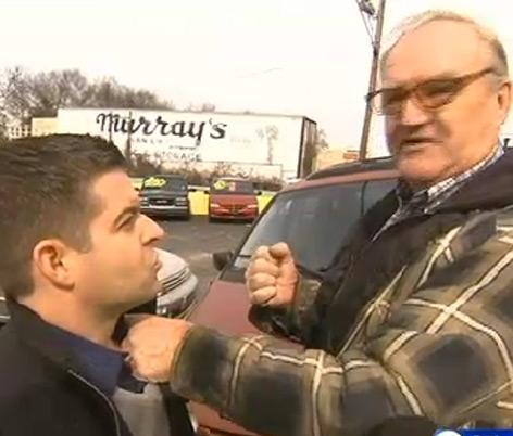 TV Reporter Gets Punched In The Face On Air!