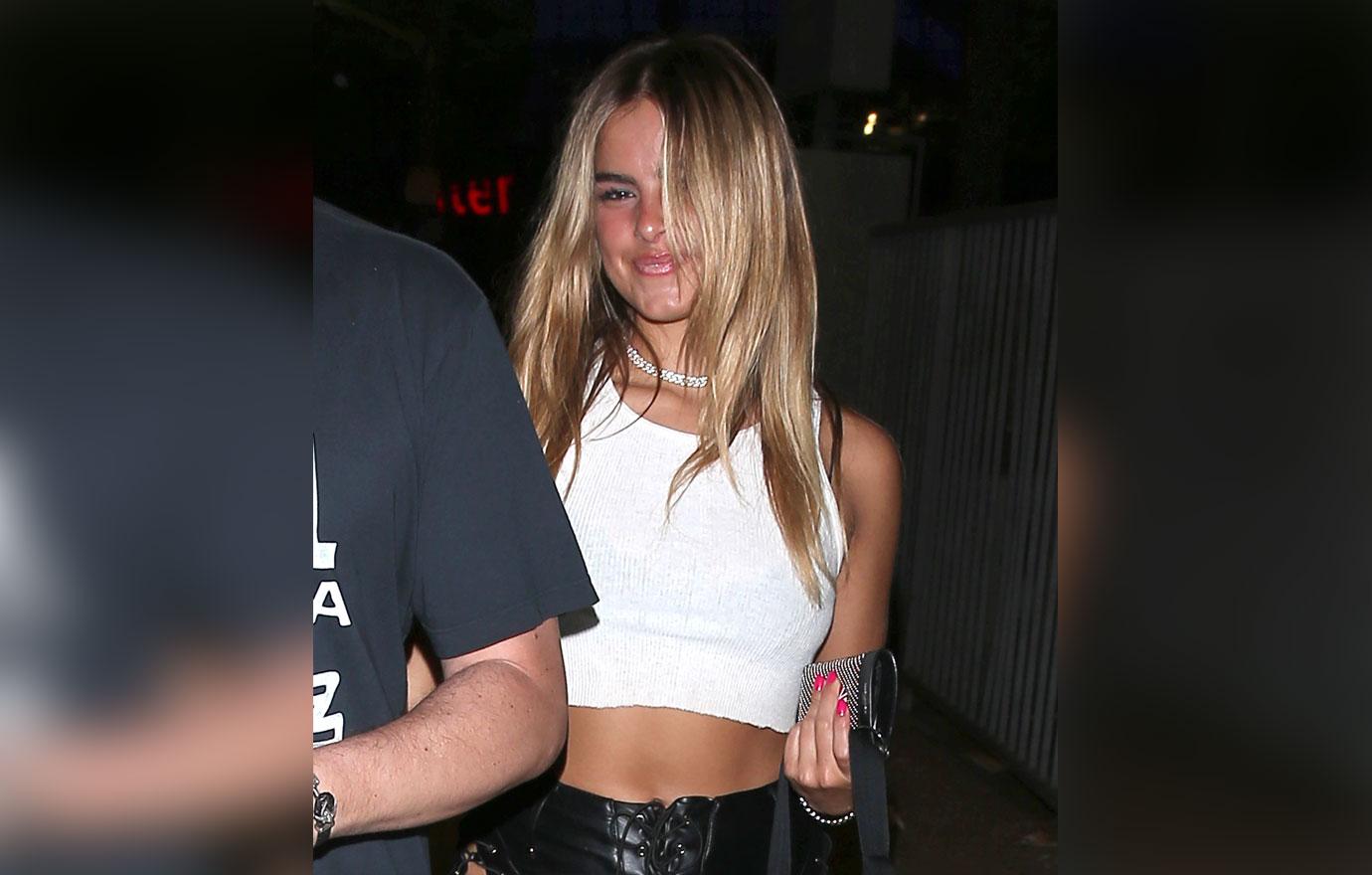 Addison Rae Leaves NBA Playoffs Game Disheveled And Clinging To Mystery ...