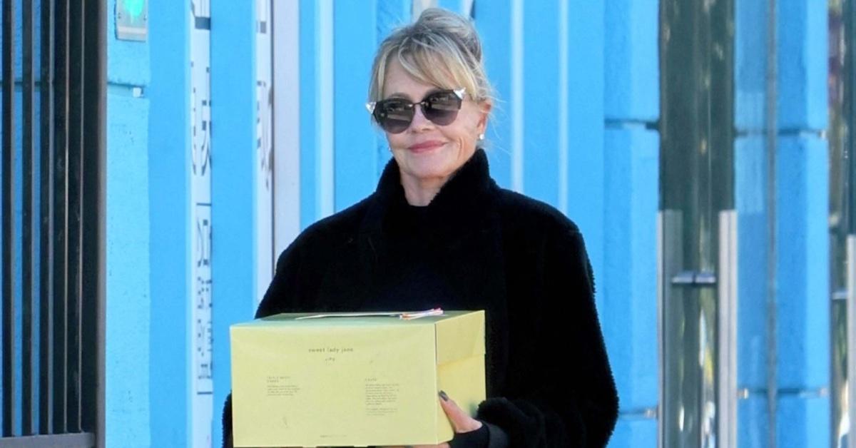 Melanie Griffith Displays Bruised Face and Hand After Skin Cancer Battle