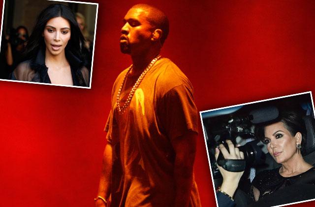 No Shame! Kris Filming 'KUWTK' While Kanye's In Hospital