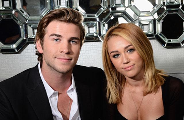Here Comes The Bride! Miley Cyrus & Liam Hemsworth's Wedding Back On