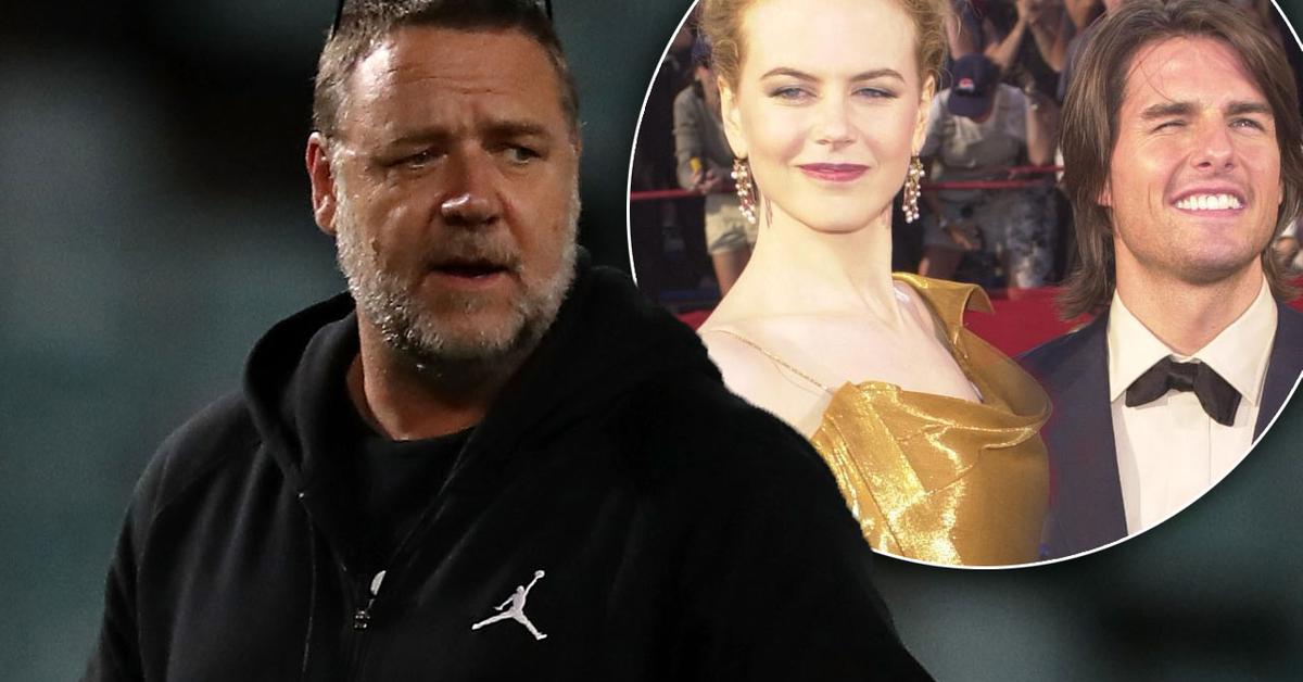 Russell Crowe Says Tom Cruise & Nicole Kidman Divorce Was 'Hard'