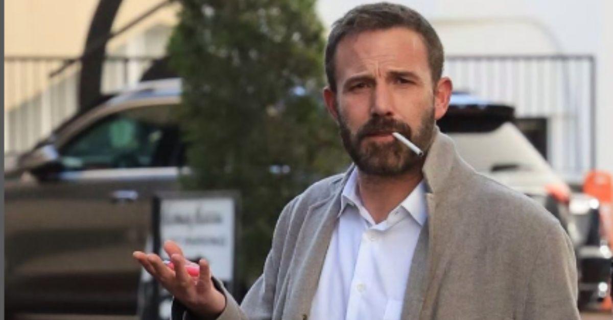 Ben Affleck's Cigarette Habit Worries Family Begging Him To Finally Quit
