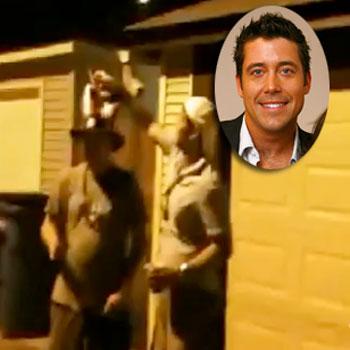 VIDEO: The Bachelor's Ed Swiderski Lights A Firecracker On Friend's Head!