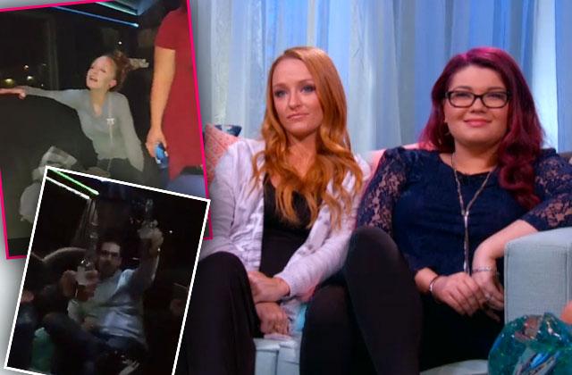 ‘Teen Mom OG’ Cast Partying Caught On Camera Drinking & Drugs