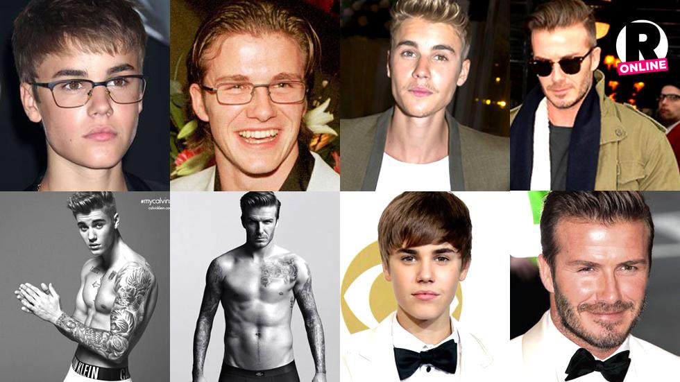 Justin Bieber Is Merely A David Beckham Copycat – Most Seeing Double ...