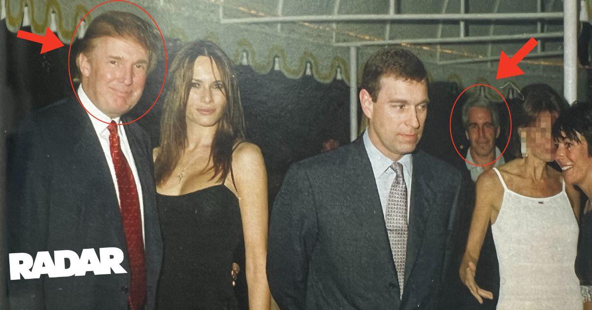 Trump, Epstein, Ghislaine & Prince Andrew Pictured At Mar-a-Lago In 2000 — a RadarOnline.com ...