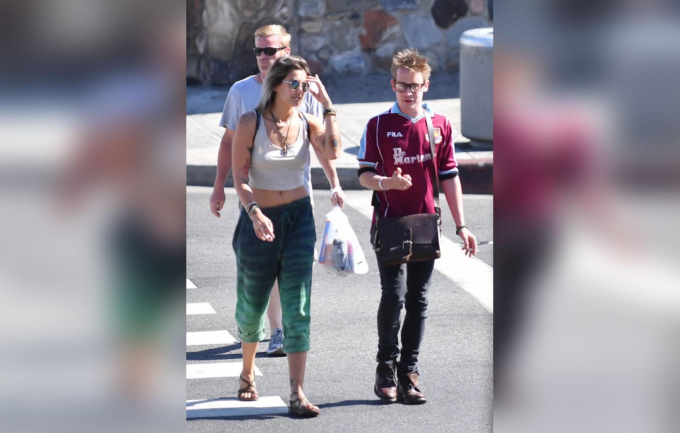 Paris Jackson & Macaulay Culkin Show Off Matching Spoon Tattoos