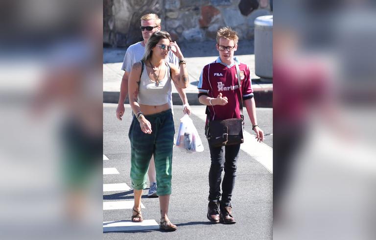 Paris Jackson & Macaulay Culkin Show Off Matching Spoon Tattoos