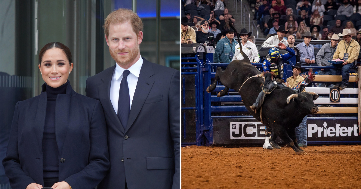 Prince Harry Attends Rodeo Despite Wife's Animal Rights Activism
