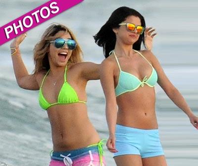 Girls Gone Wild! Selena Gomez & Vanessa Hudgens Strip Down For Spring Breakers