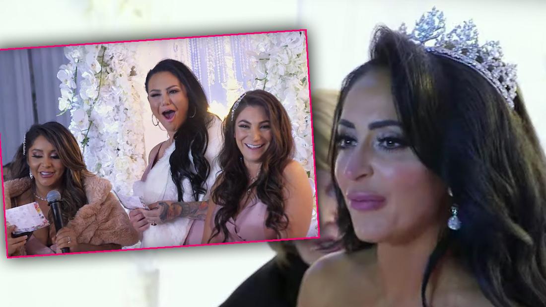 Jersey Shore Star Angelina Pivarnick Cries At Wedding
