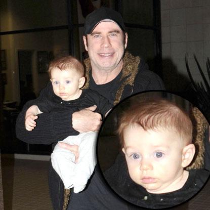 PHOTOS: John Travolta Shows Off Baby Benjamin