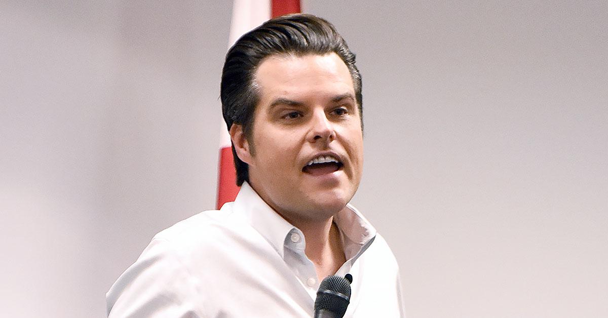 Matt Gaetz Failed To Report Income From His Unsuccessful Book Amid Sex ...