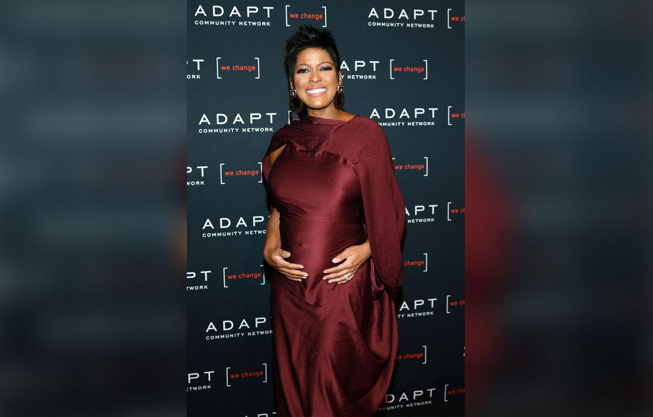 Pregnant Tamron Hall Shows Off Baby Bump At 48