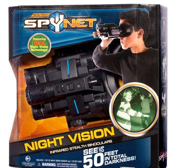 SpyNet Night Vision Gives Your Kids Ability To See In The Dark!