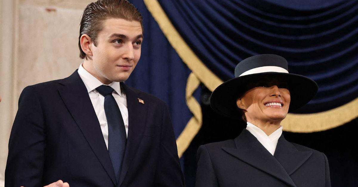 Melania Trump Reveals Teen Son Barron's Political Role Behind the ...