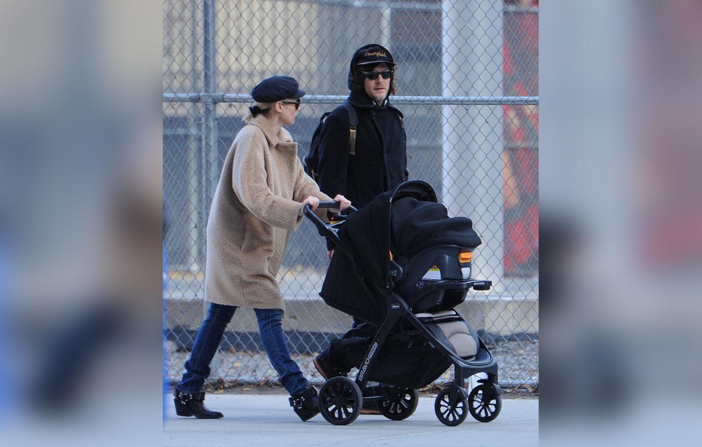 See First Photos Of Diane Kruger & Norman Reedus’ Baby Daughter