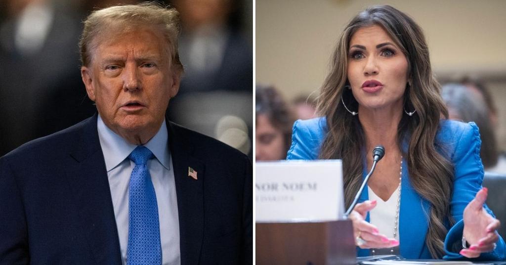 Donald Trump 'Disgusted' With Kristi Noem's Puppy Execution Story: Sources