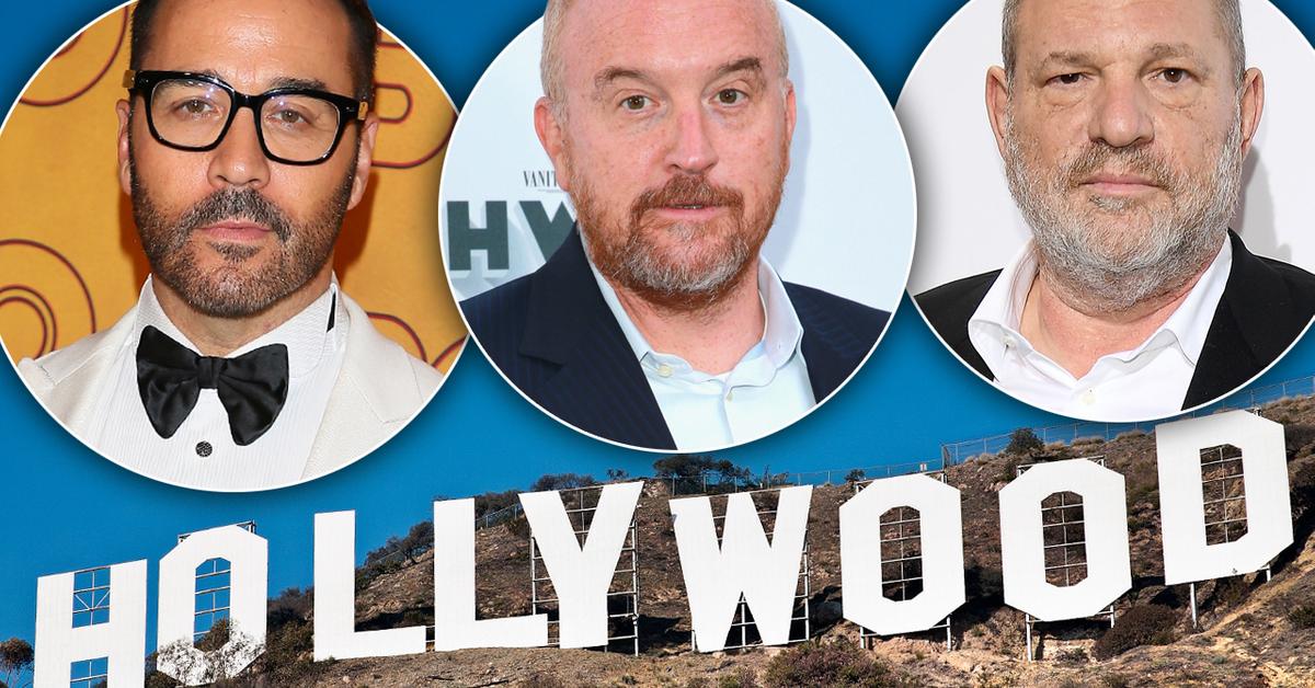 Hollywood’s Biggest Names Face Sexual Misconduct Charges