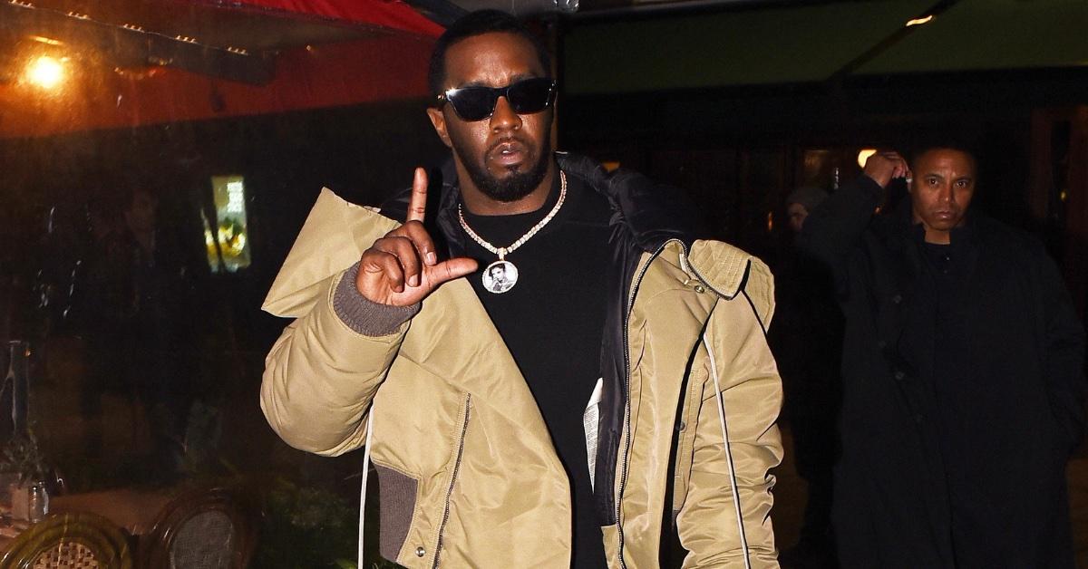 SPOTTED: Diddy and Stevie J Look Tense on Golf Cart Ride