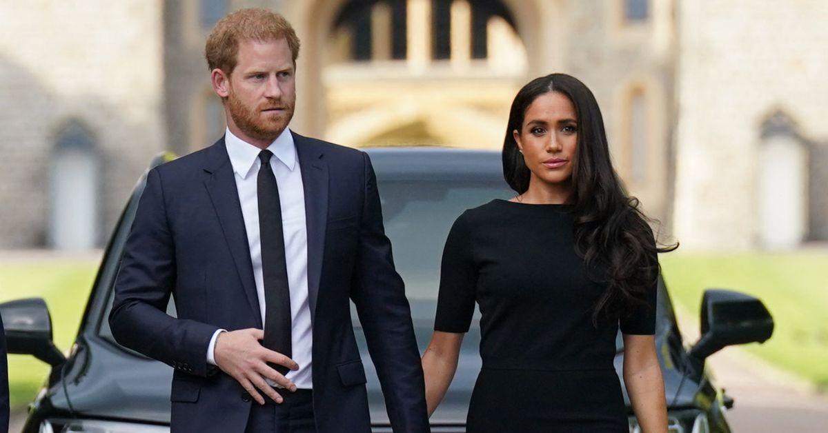 Royal Fans Believe Meghan Markle Wore Microphone While Mourning Queen