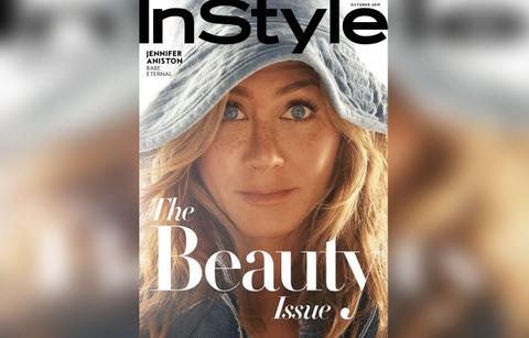 Jennifer Aniston Poses For Cover Shoot For InStyle Magazine