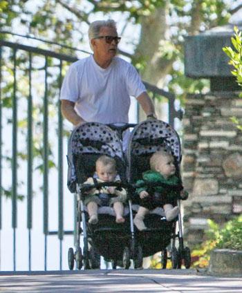 Martin Sheen Celebrates Father's Day With His Two Grandsons Bob and Max